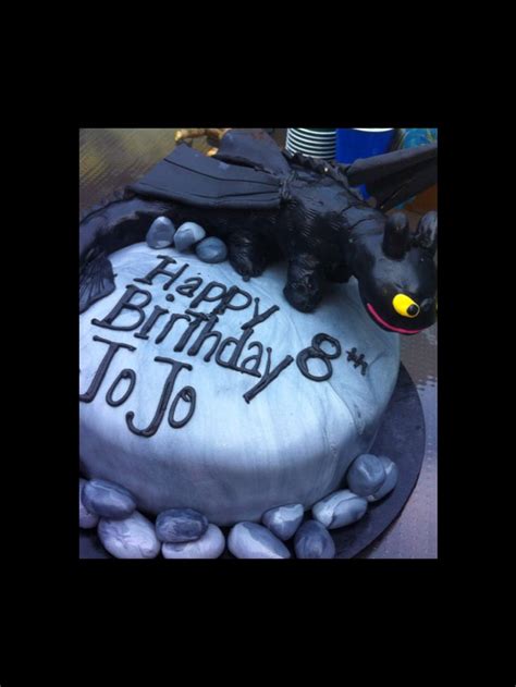 Toothless Cake Birthday Cake Desserts