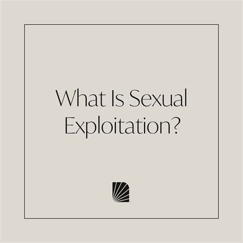 What Is Sexual Exploitation 👇 Phase Tackles This Issue From Multiple