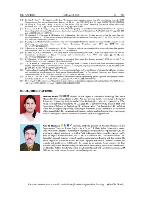 Face And Liveness Detection With Criminal Identification Using Machine Learning And Image