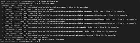 Cannot Run Ab Or Abdev On Mac · Issue 714 · Lca Activitybrowseractivity Browser · Github