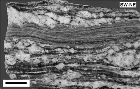 Footwall Mylonitic Gneiss Of The Mecina Extensional Detachment Showing
