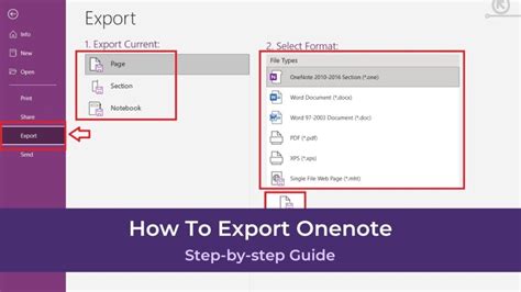 How To Export Onenote Easy Guide Presentationskillsme