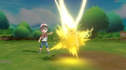 Pokemon Let S Go Partner Pikachu Stats Moves Evolution Locations Pikachu Eevee