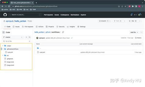 使用github action构建简单的 rust ci cd系统 知乎