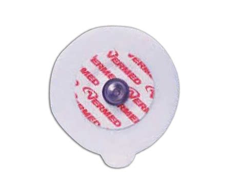 Vermed Stress Foam Metal Snap Wet Gel Electrode Case 600 Probo Medical