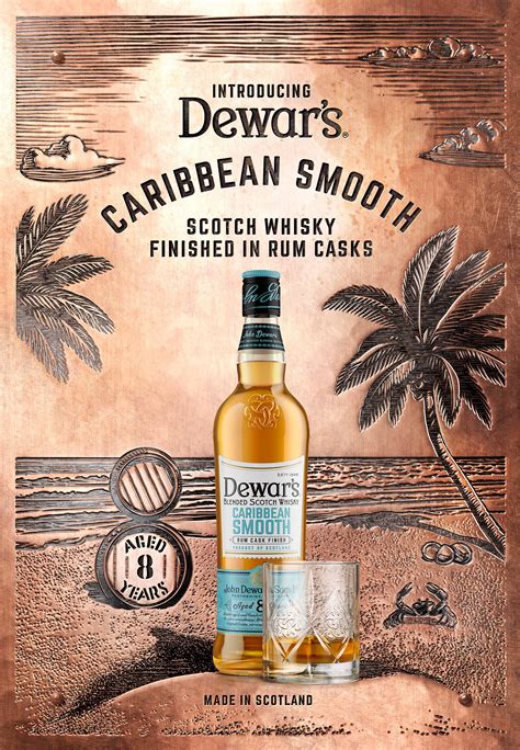 Exclusive First Look At Dewars New Caribbean Smooth Rum Cask Finished Scotch Maxim