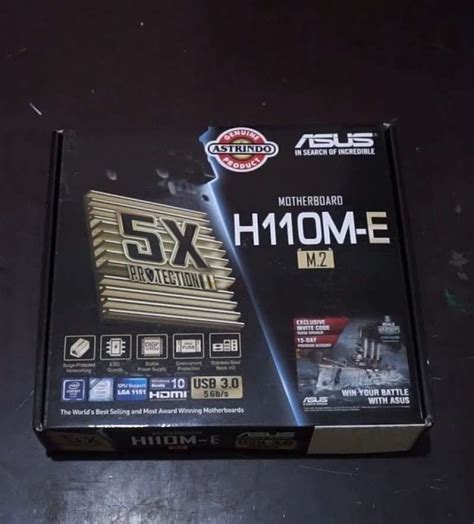 Promo Asus H110m E Ddr4 Socket 1151 Diskon 23 Di Seller Xixistore