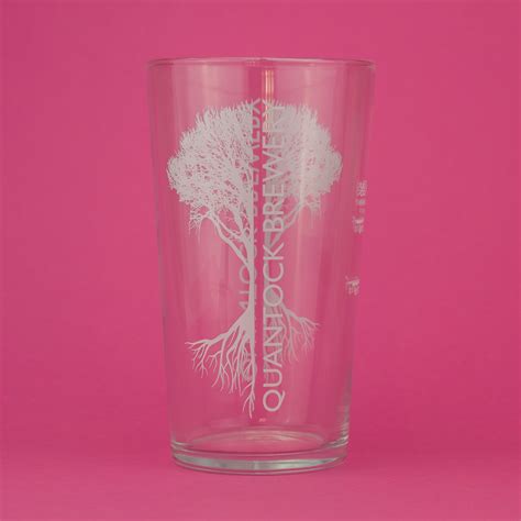 Quantock Pint Glass Quantock Brewery