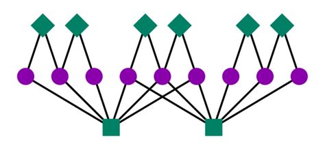 The Tanner Graph Of The 9 Qubit Shor Code Purple Circles Represent Download Scientific Diagram