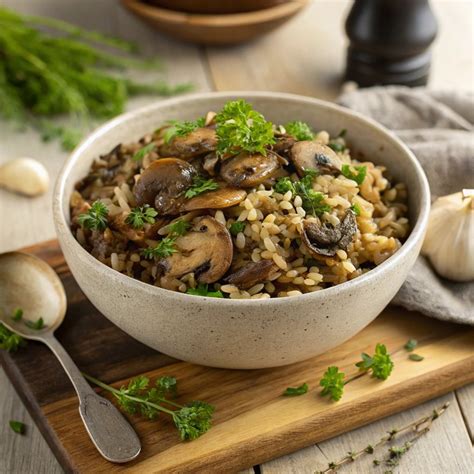 Enhanced Mushroom And Wild Rice Pilaf Teresas Recipes