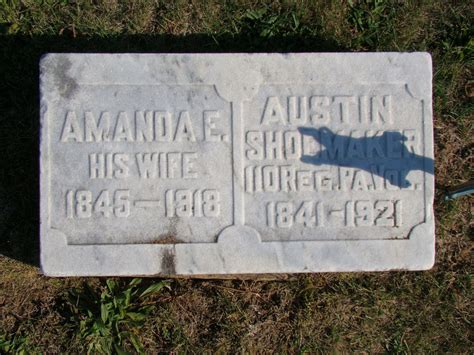 Pvt Austin B Shoemaker 1841 1921 Find A Grave Memorial
