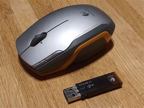 Logitech Mouse Dual Laser Engine Orange Kaufen Auf Ricardo