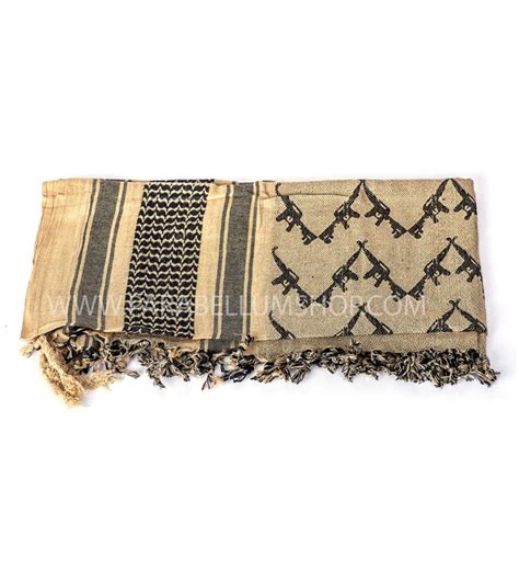 Co Black Shemagh Scarf Shawl Kefiah Kalashnikov Coyote Black Parabellum Shop