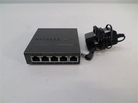 Netgear Prosafe GS105E 5 Port Gigabit Managed Switch Max Marine Electronics