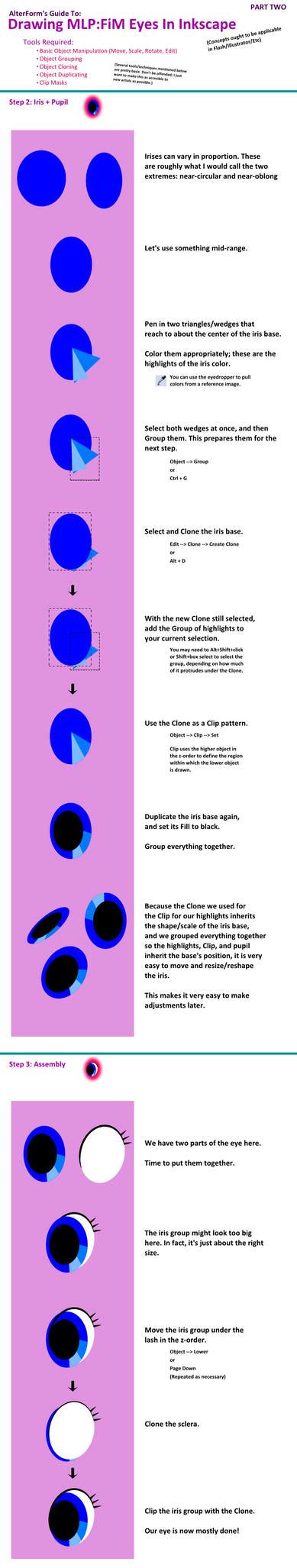 Mlp Fim Eye Tutorial Part 2 By Altrform On Deviantart