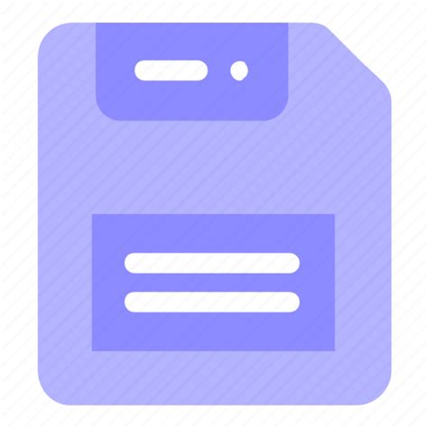 Floppy Disc Diskette Data Memory Storage File Icon Download On