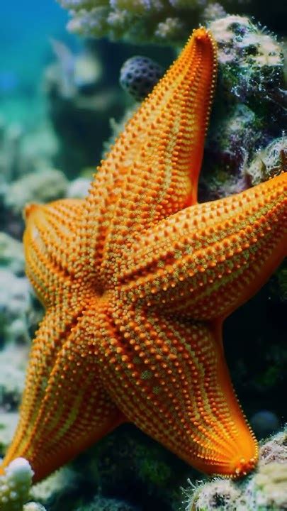 Grace Of The Ocean The Sea Star In Its Natural Habitat Seastar