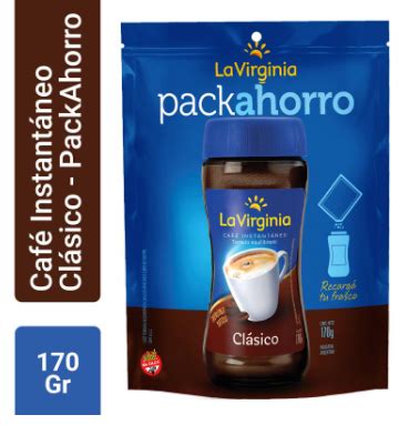 La Virginia Café Instantáneo Pack Ahorro Clásico 170gr