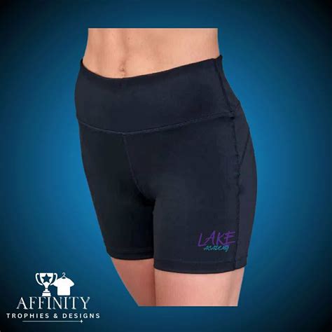 Lake Theatre Academy High Waisted Cycle Shorts Affinity Trophies