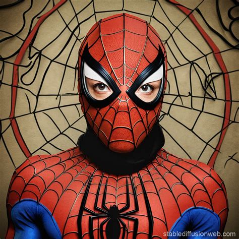 Spider Man Mask With Monkey Stable Diffusion Online