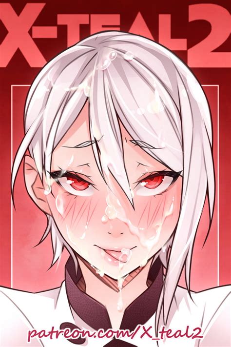 Rule 34 Artist Name Blush Cum Cum On Hair Face Facial Female Licking