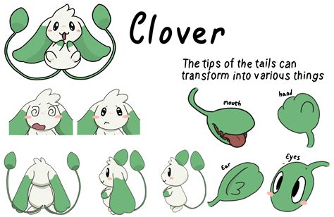 Clover Reference Sheet By Dinotello