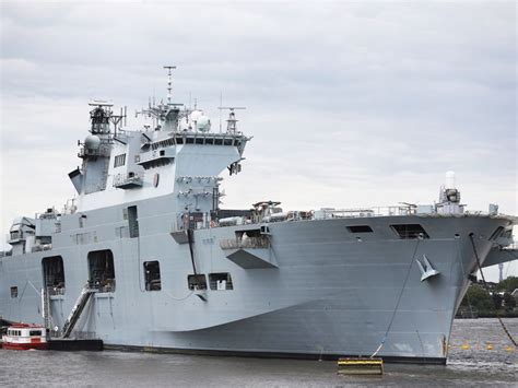 Hms Ocean Brings 60 Tonnes Of Aid To Caribbean After Hurricane Irma