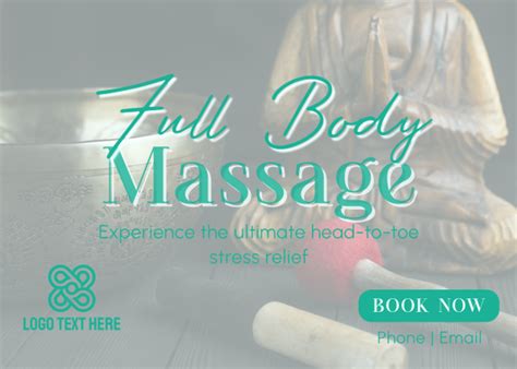 Full Body Massage Invoice Brandcrowd Invoice Maker