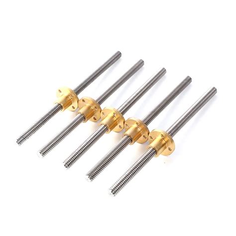 Cnc 3d Printer T10 Lead Screw Pitch 2mm Thread Screw Lead 2mm8mm10mm
