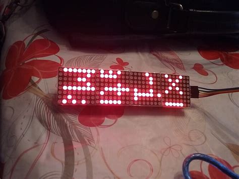 8x64 max7219 led matrix wrong orientation leds and multiplexing