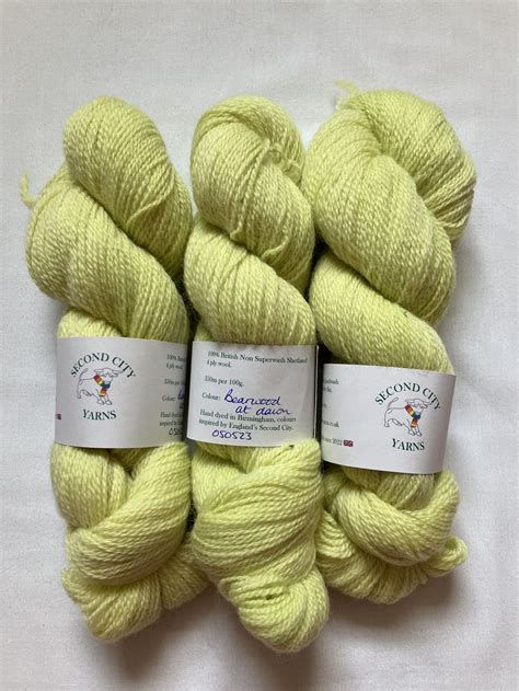 Second City Yarns Hand Dyed British Yarn From Birmingham Inspired By Englands Second City