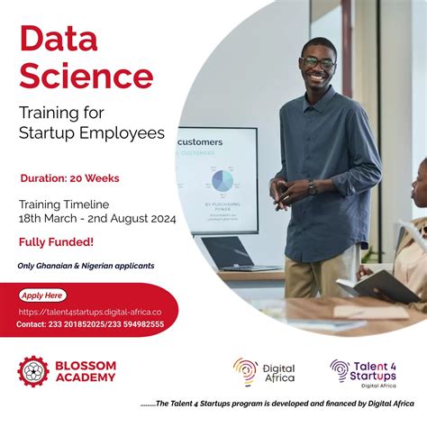 Talent4startups Digitalafrica Blossomacademy Fullyfunded Careerboost Applynow Datascience