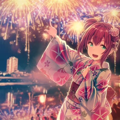 Fireworks Love Live Sunshine Rawwnime