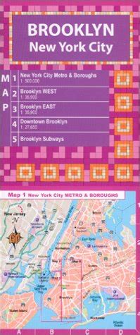 On Your Own Brooklyn Nyc Laminated Street Map 9781929377046 Amazon