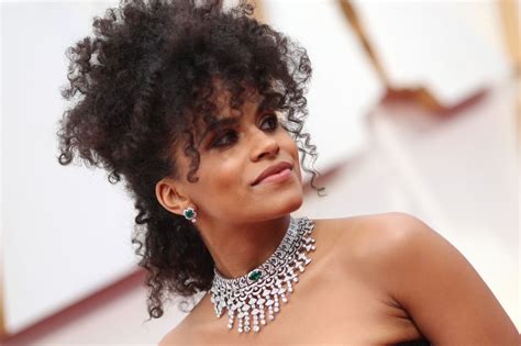 Zazie Beetz Oscars 2020 Red Carpet • Celebmafia