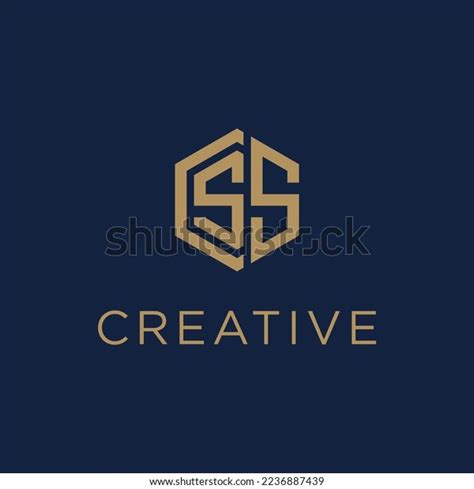 Css Letter Monogram Logo Design Template Stock Vector Royalty Free