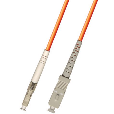 6m Lc Sc Simplex Multimode Fiber Optic Cable 625125 Armored Ultra