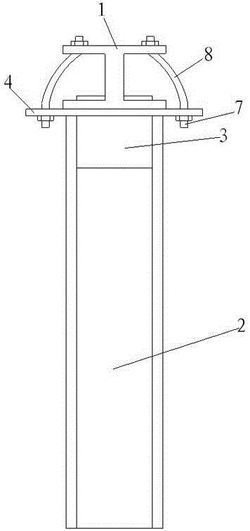 一种钢结构横梁连接装置的制作方法3