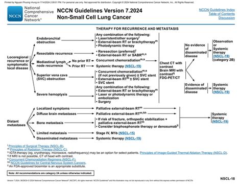 Nccn Clinical Practice Guideline In Oncology Pdf Lung And Respiratory Health Diseases And