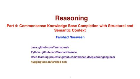 Part 4 Commonsense Knowledge Base Completion With Structural And