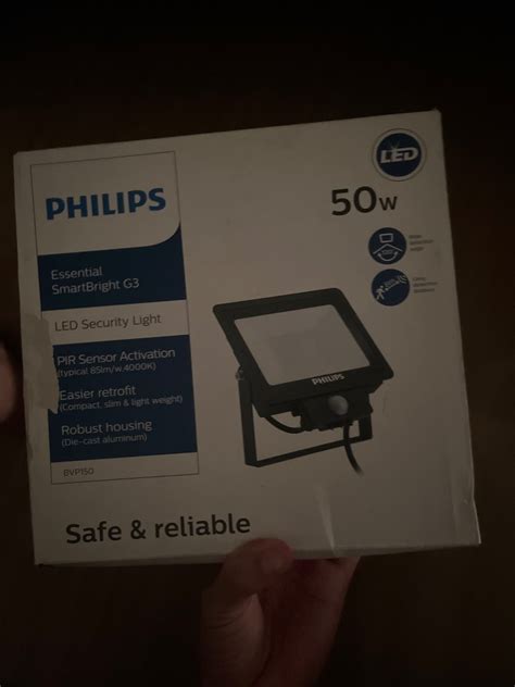 Philips Led Security Light Furniture And Home Living Lighting And Fans Lighting On Carousell