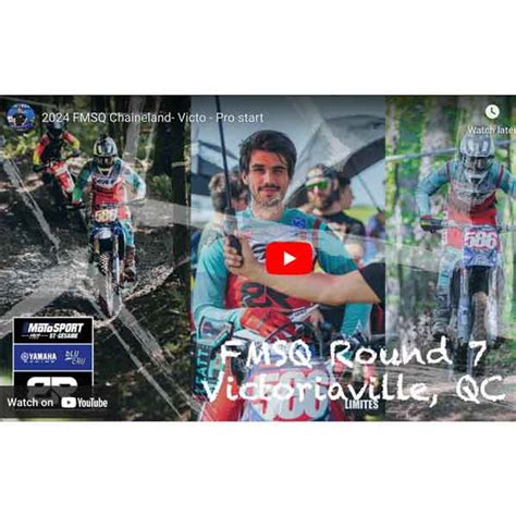 2024 Fmsq Enduro At Chainéland Benjamin Blouin Gopro Video Direct