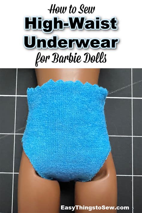 Knitting Pattern Dolls Underwear