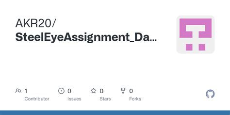 Github Akr20steeleyeassignmentdataeng