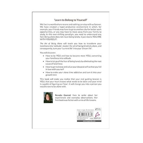 The Art Of Being Alone Renuka Gavrani