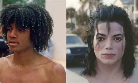 Michael Jackson Face Before After