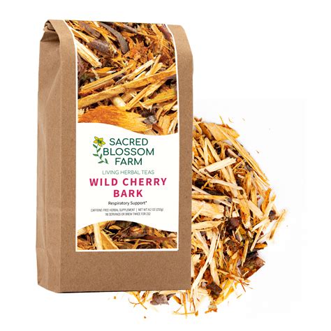 Wild Cherry Bark 8 2 Oz — Sacred Blossom Farm