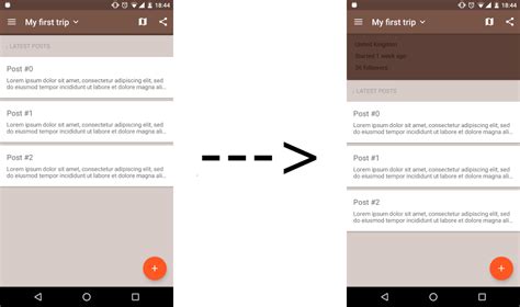 How To Recreate Android Quick Settings Sliding Panel Stack Overflow