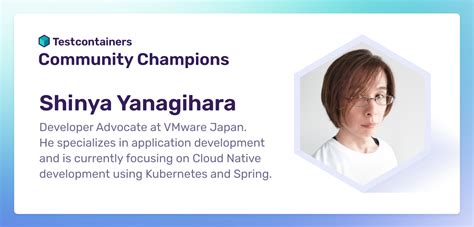 Community Champion Shinya Yanagihara