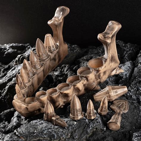 3d Printing Dragons Teeth Dice Set Dice Holder With Dragon Fang Dice Set Fantasy Dnd Dice Set